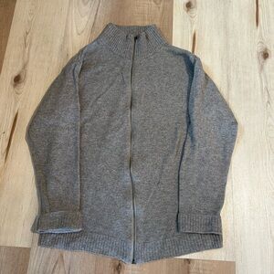 WoolOvers | Sweaters | Woolovers Mens Woolmark Lincoln Zipper Cardigan ...